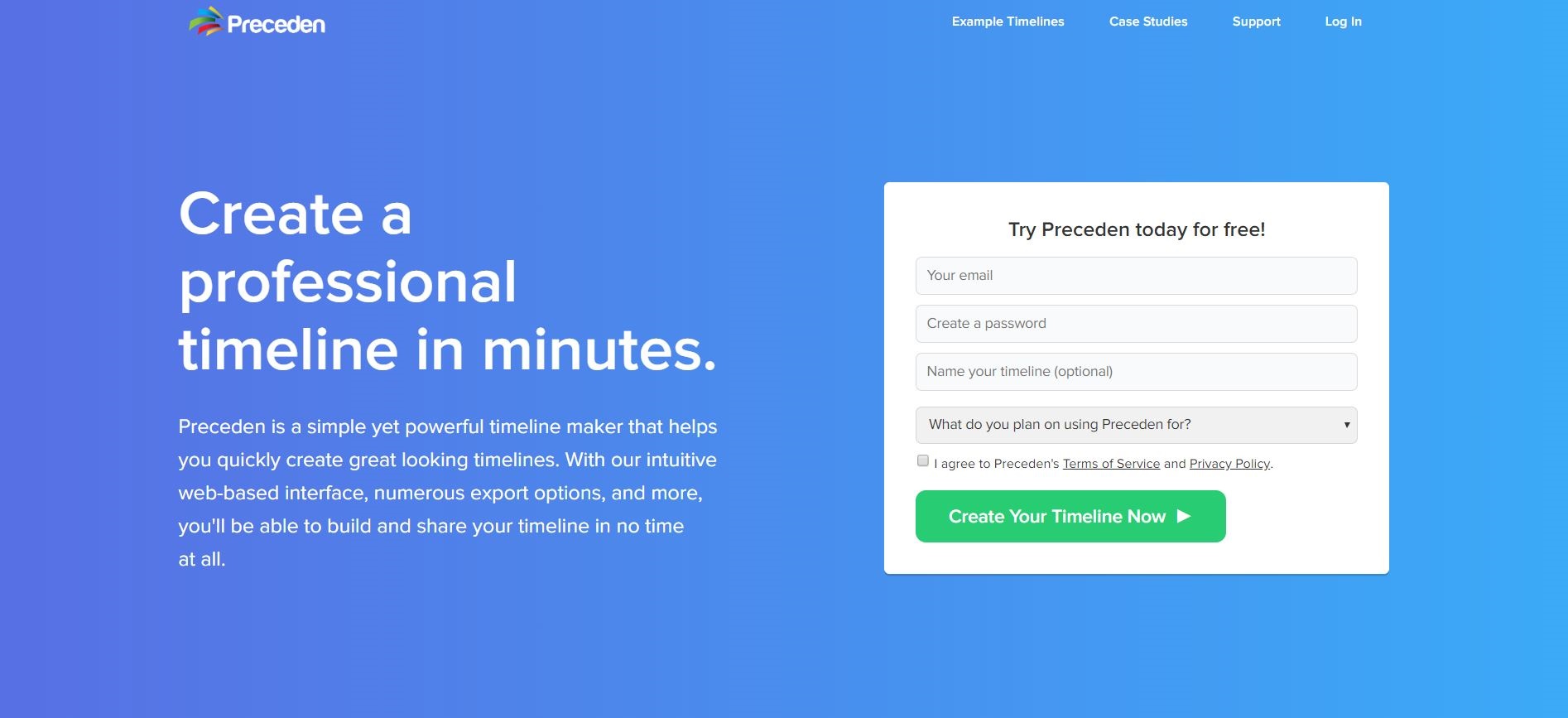 How to Create a Timeline Online for Free (Fast & Easy) | Preceden